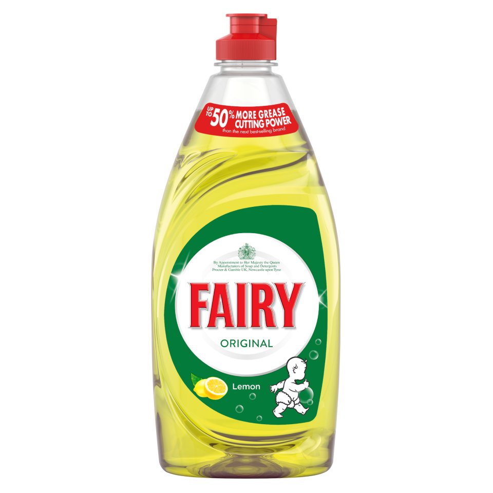 Fairy Lemon Washing Up Liquid 500ml - Centra Fairy Lemon Washing Up Liquid 500ml - Centra