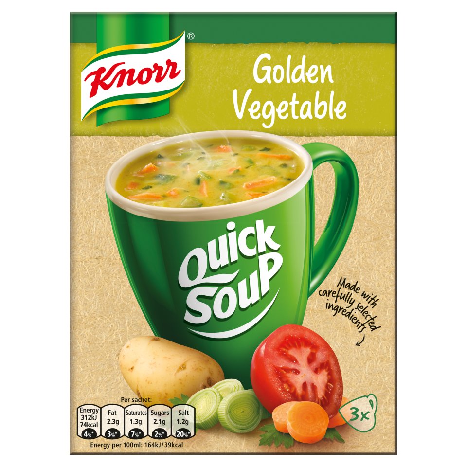 Knorr Quick Soup Golden Veg 48g - Centra