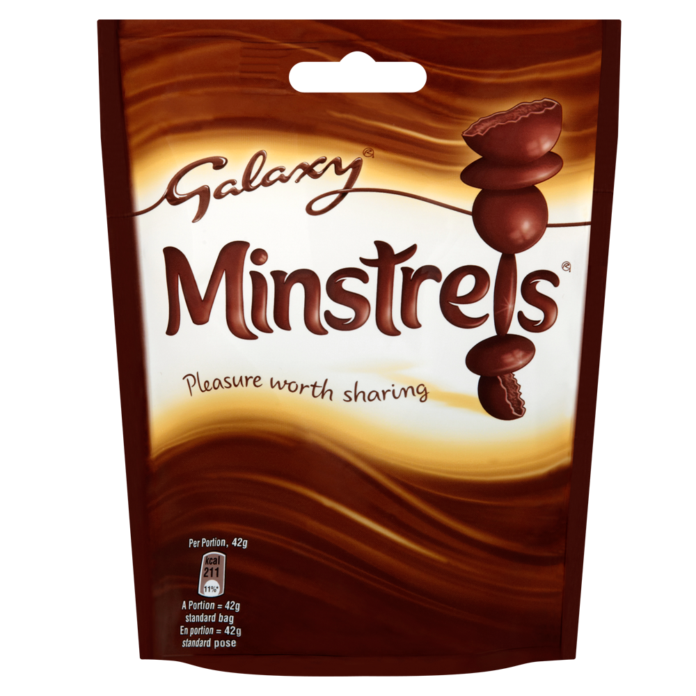 Galaxy Minstrels Pouch 153Grm Centra Galaxy Minstrels Pouch 153Grm Centra