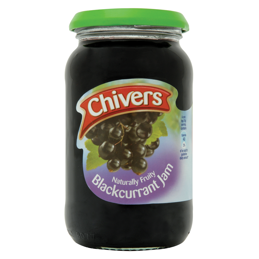 Chivers Jam Blackcurrant 454g - Centra