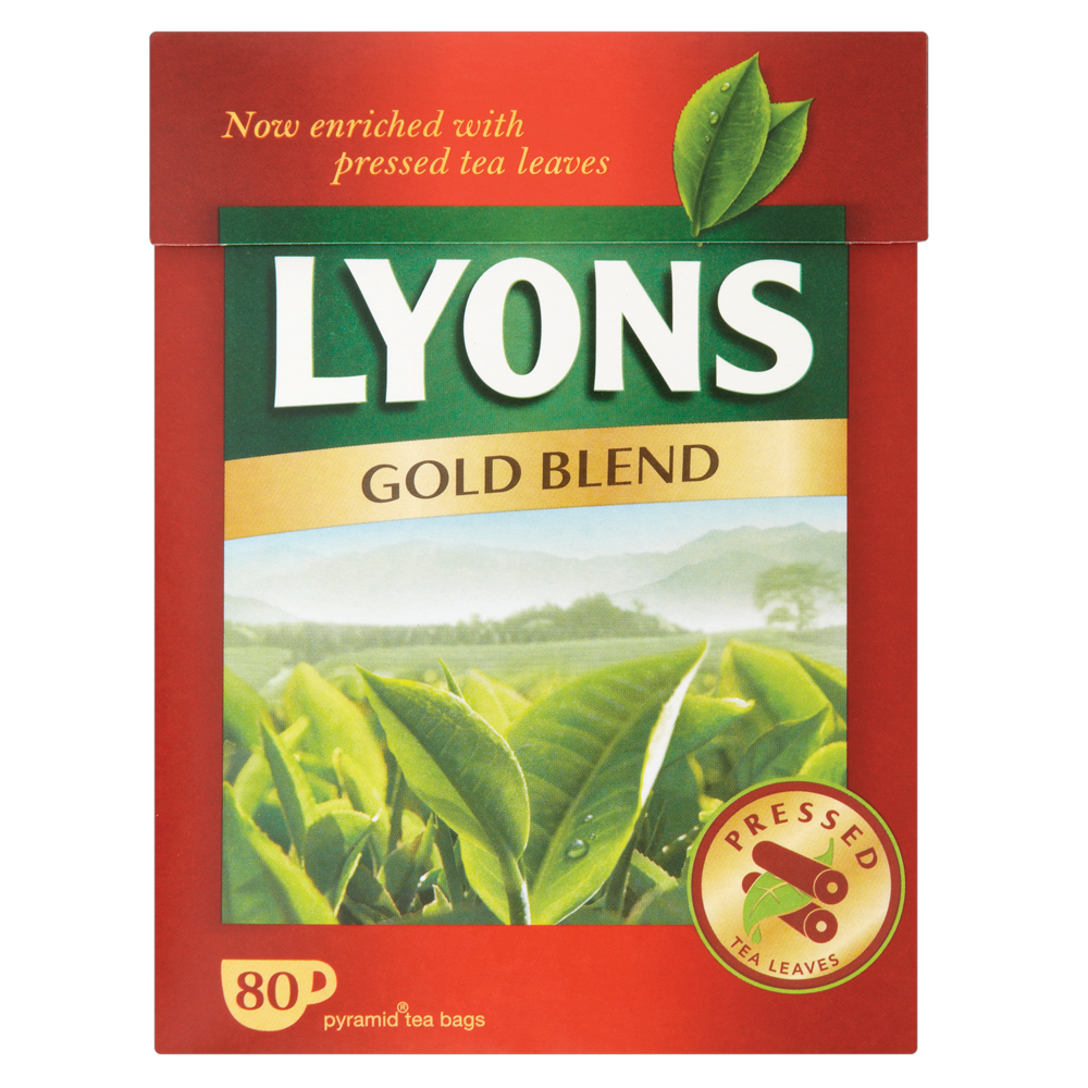 Lyons Tea Gold Blend 80 pce 250Grm - Centra