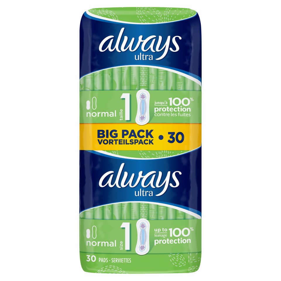 Always Ultra Duo Pack Normal 30pce - Centra