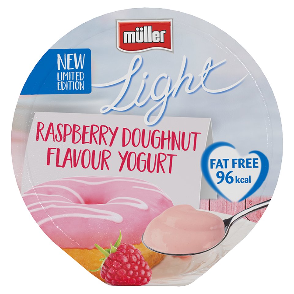 Muller Light Limited Edition Rhubarb Crumble & Custard 165g - Centra