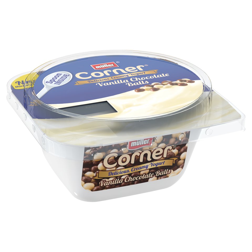 Muller Crunch Corner Vanilla Spoon On A Pot 135g - Centra