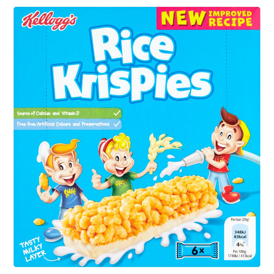 Kellogg's Rice Krispies Cereal Bar - Centra