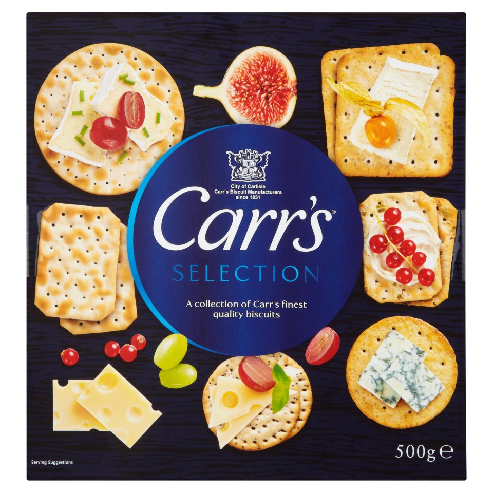 Carr's Biscuit Selection Box 500g - Centra