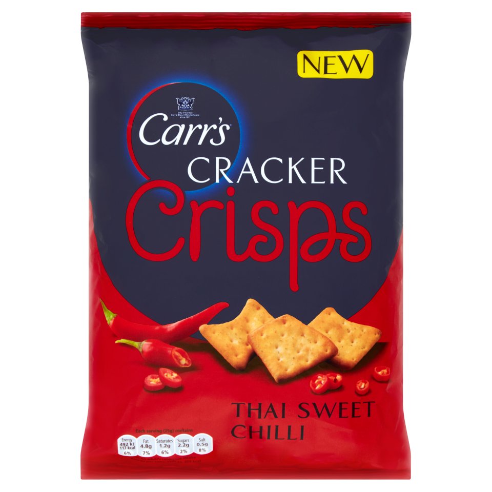 Carr's Cracker Crisps Sweet Chilli 150g - Centra