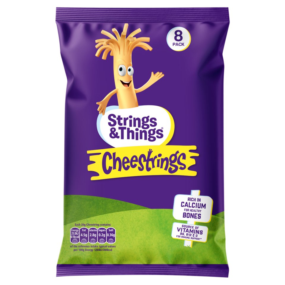 Cheestrings Original 8pk 160g - Centra