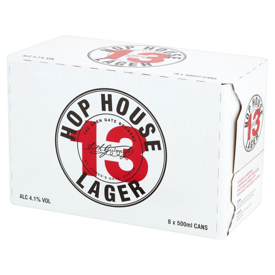 HOP HOUSE 13 CAN PACK 8 X 500ML - Centra