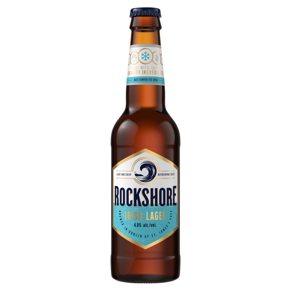 Rockshore Irish Lager Bottle Pack 12 x 330ml - Centra
