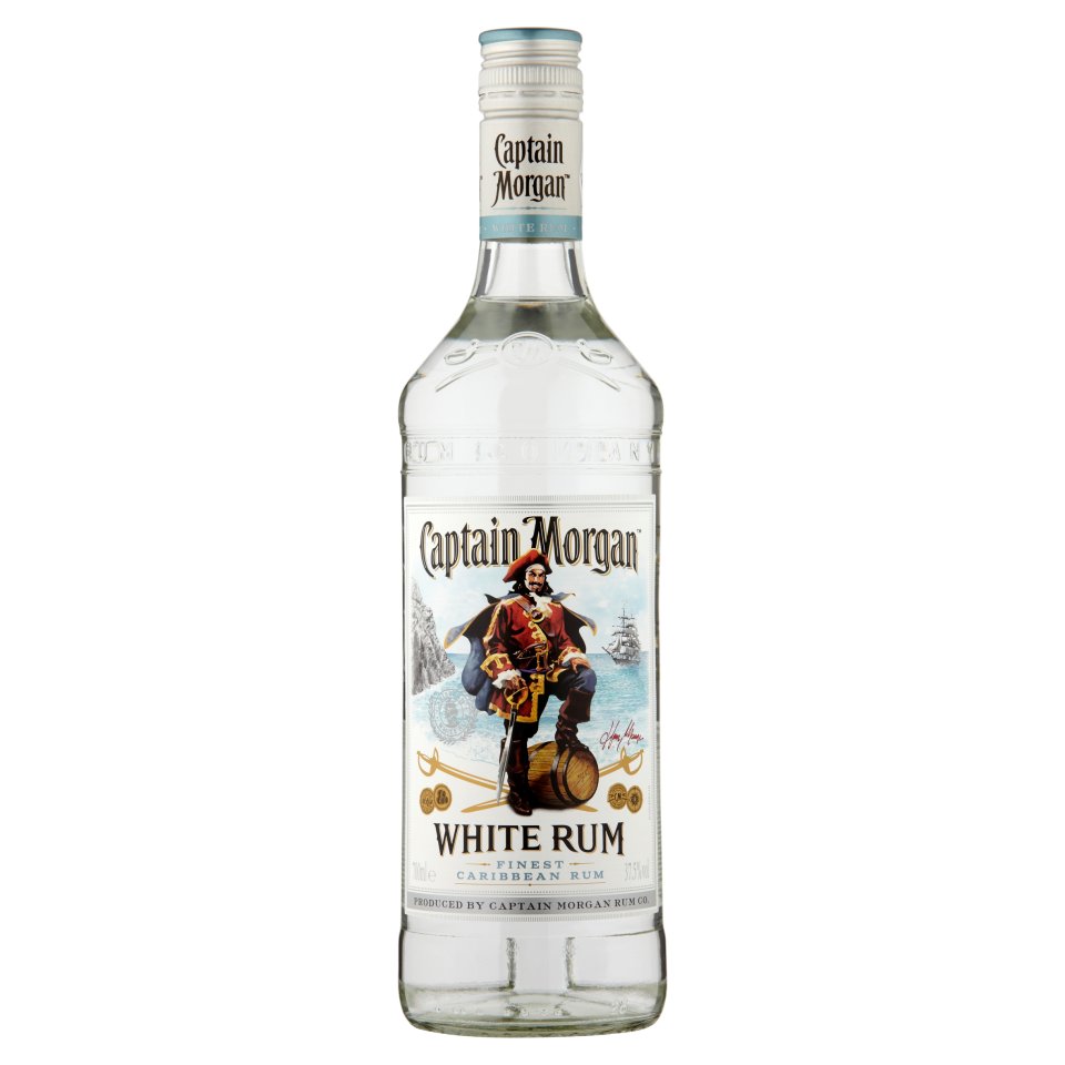 Captain Morgan White Rum 70cl - Centra
