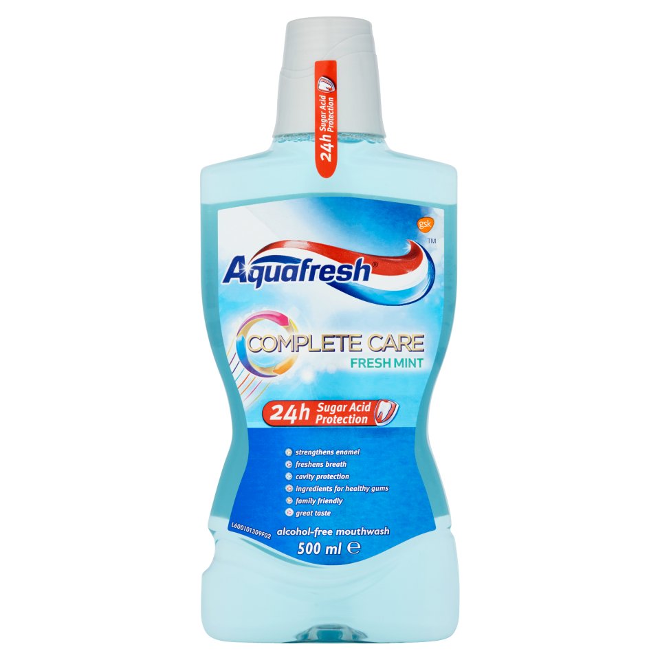 Aquafresh Complete Care Mouthwash - Centra