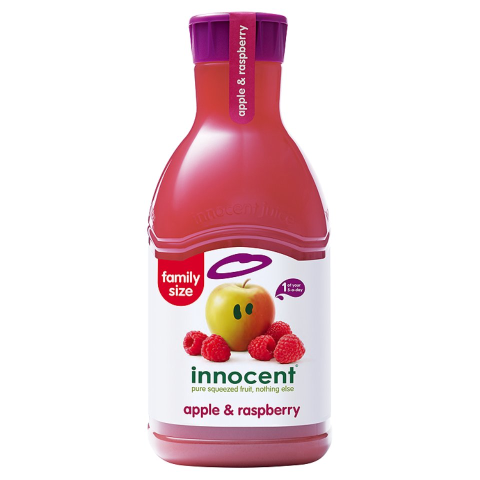 Innocent Apple & Rasberry Juice 1.35ltr - Centra