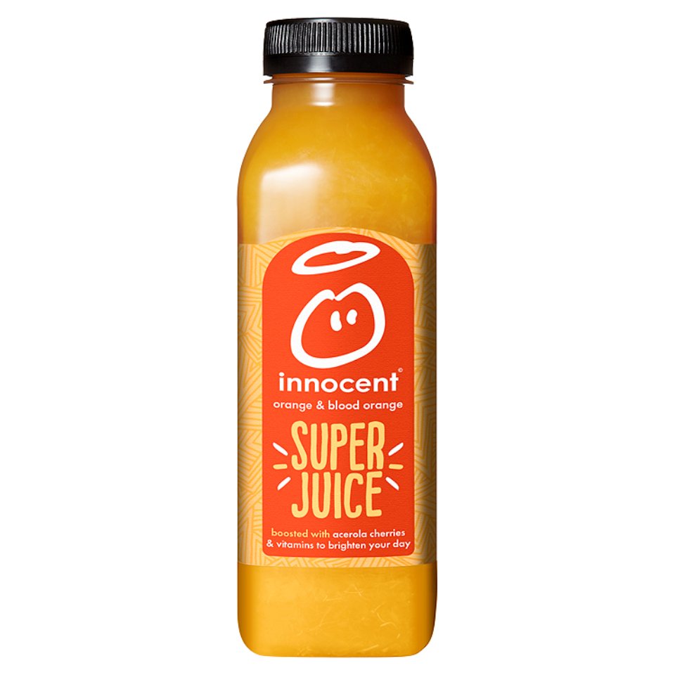 Innocent Orange & Blood Orange Super Juice 360ml - Centra