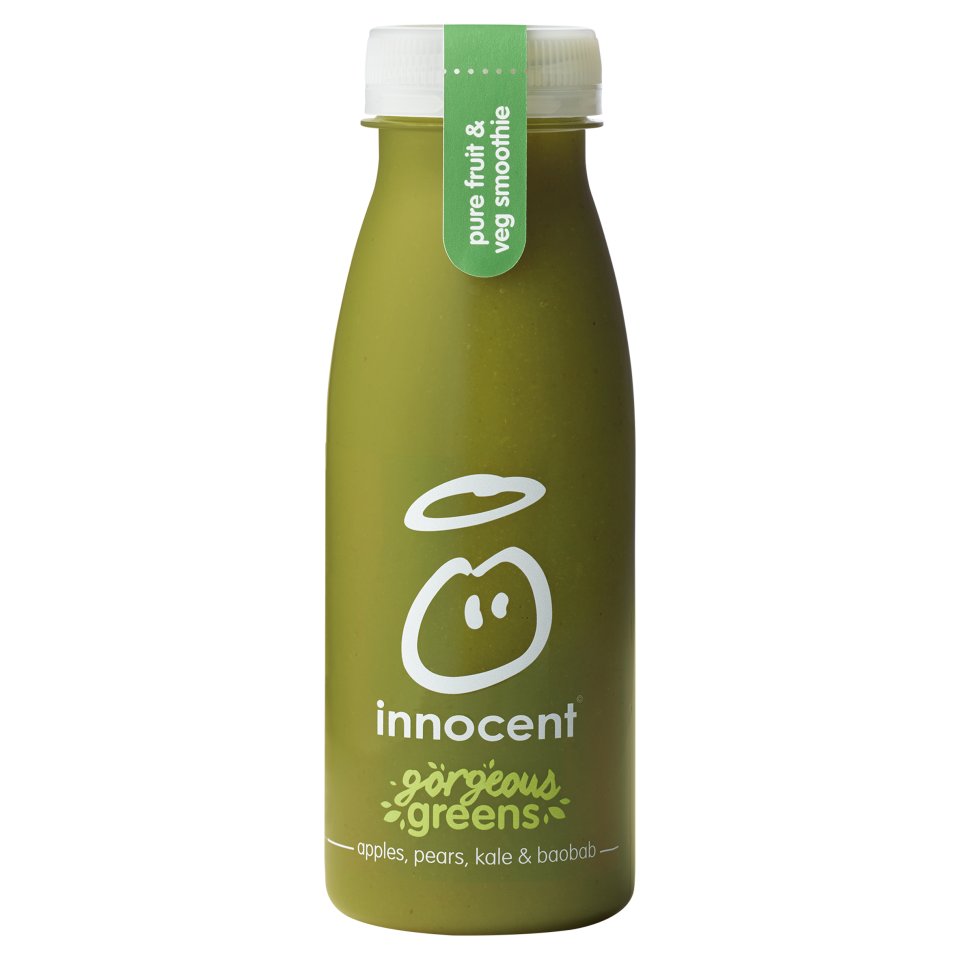 Innocent Gorgeous Greens Fruit & Veg Smoothie 250ml - Centra