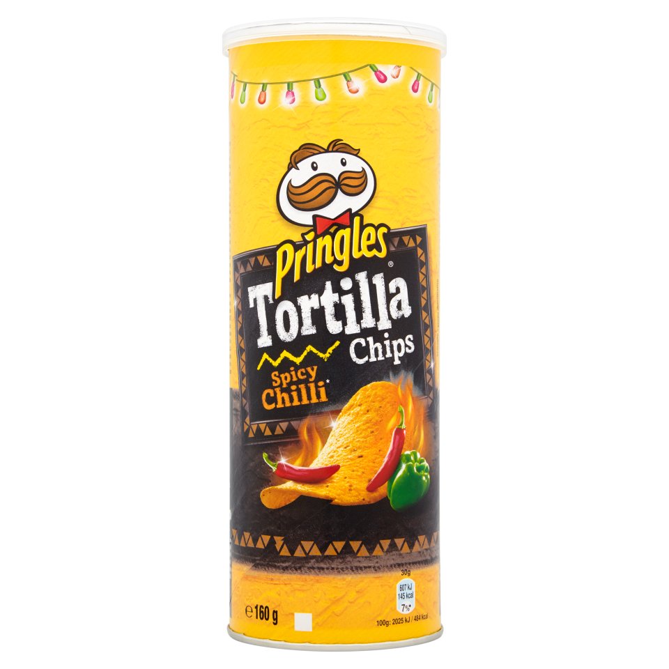 Pringles Tortilla Spicy Chilli 160g - Centra