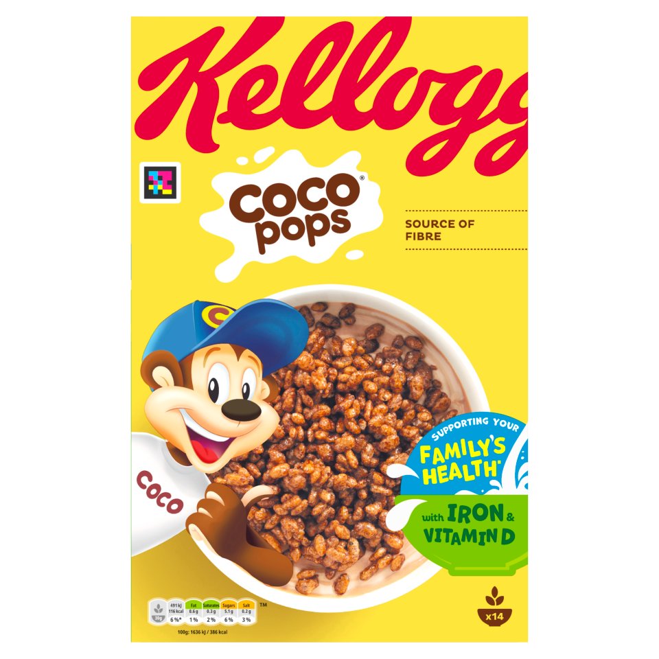 Kellogg's Coco Pops Cereal 420g - Centra