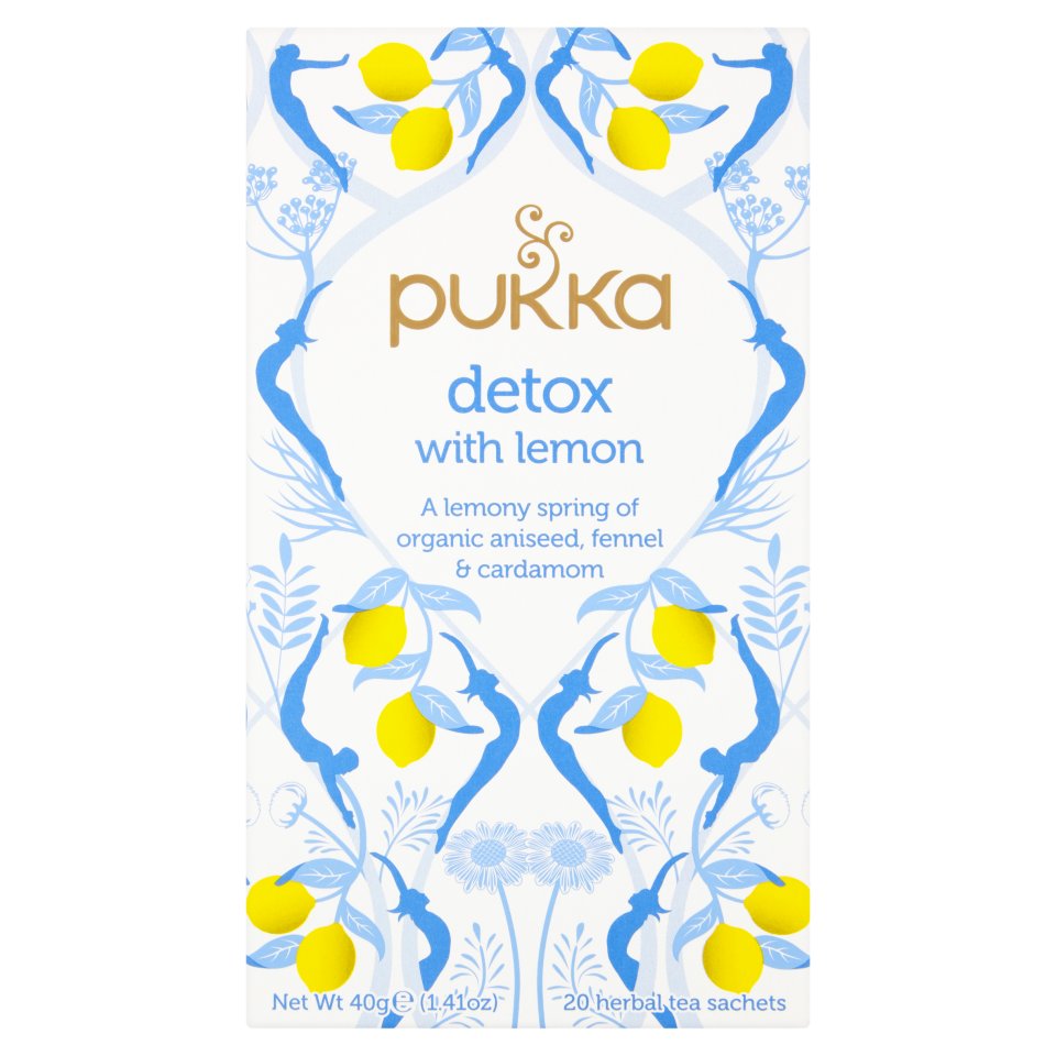 Pukka Detox With Lemon Tea 40g - Centra