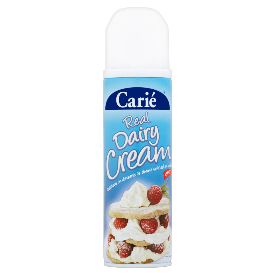 Carie Real Dairy Cream Can 250g - Centra