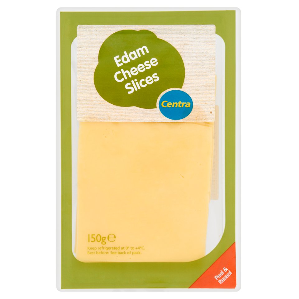 Centra Edam Cheese Slices 150g - Centra