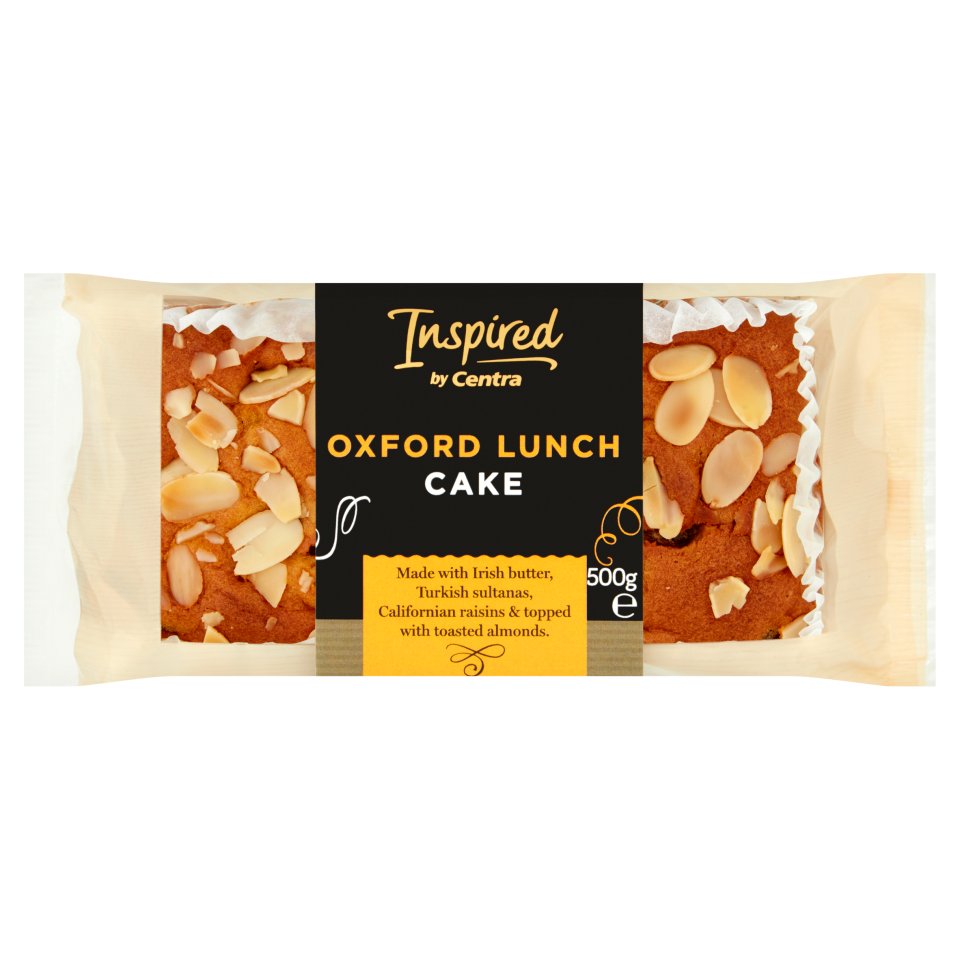 Centra Inspired by Oxford Lunch Cake 500g - Centra