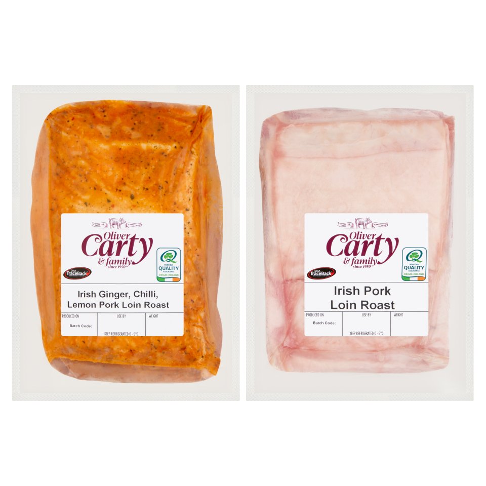 OLIVER CARTY PORK LOIN 1KG - Centra