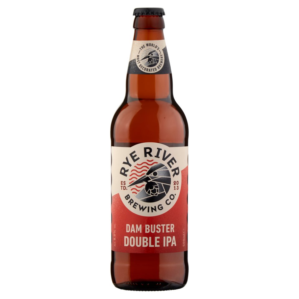 RYE RIVER DAMBUSTER DOUBLE IPA BOTTLE 500ML - Centra