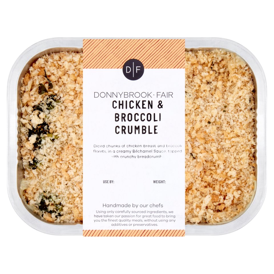 Donnybrook Fair Chicken & Broccoli Crumble 300g - Centra