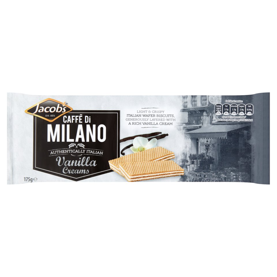 Jacob's Caffe Di Milano Vanilla 175g - Centra