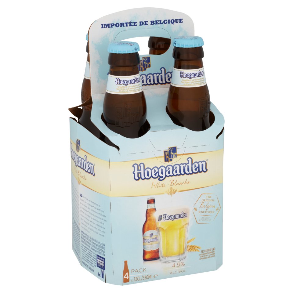 Hoegaarden Bottle Pack 4x330ml - Centra