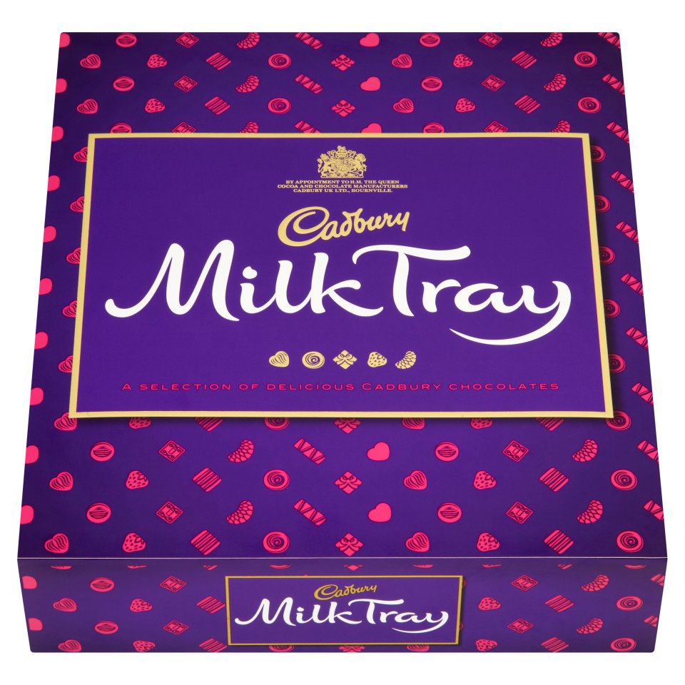 Cadbury Milk Tray Chocolate Box 360g - Centra