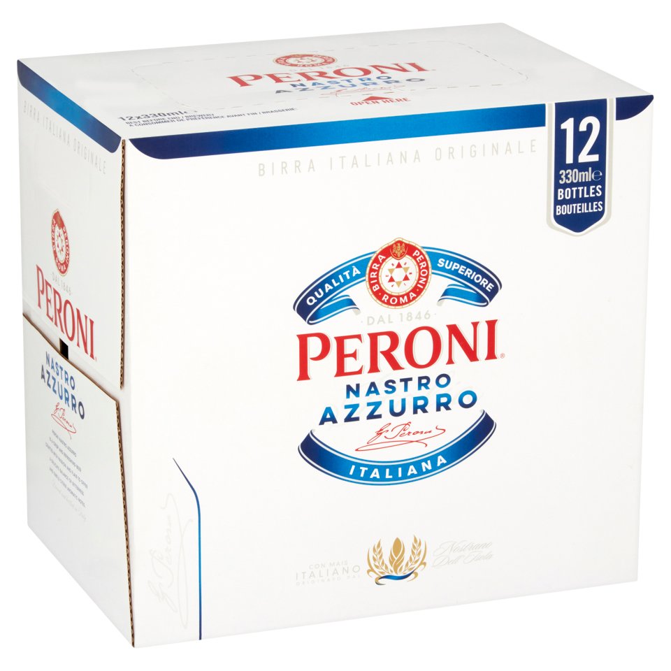 PERONI BOTTLES 12 X 330ML - Centra