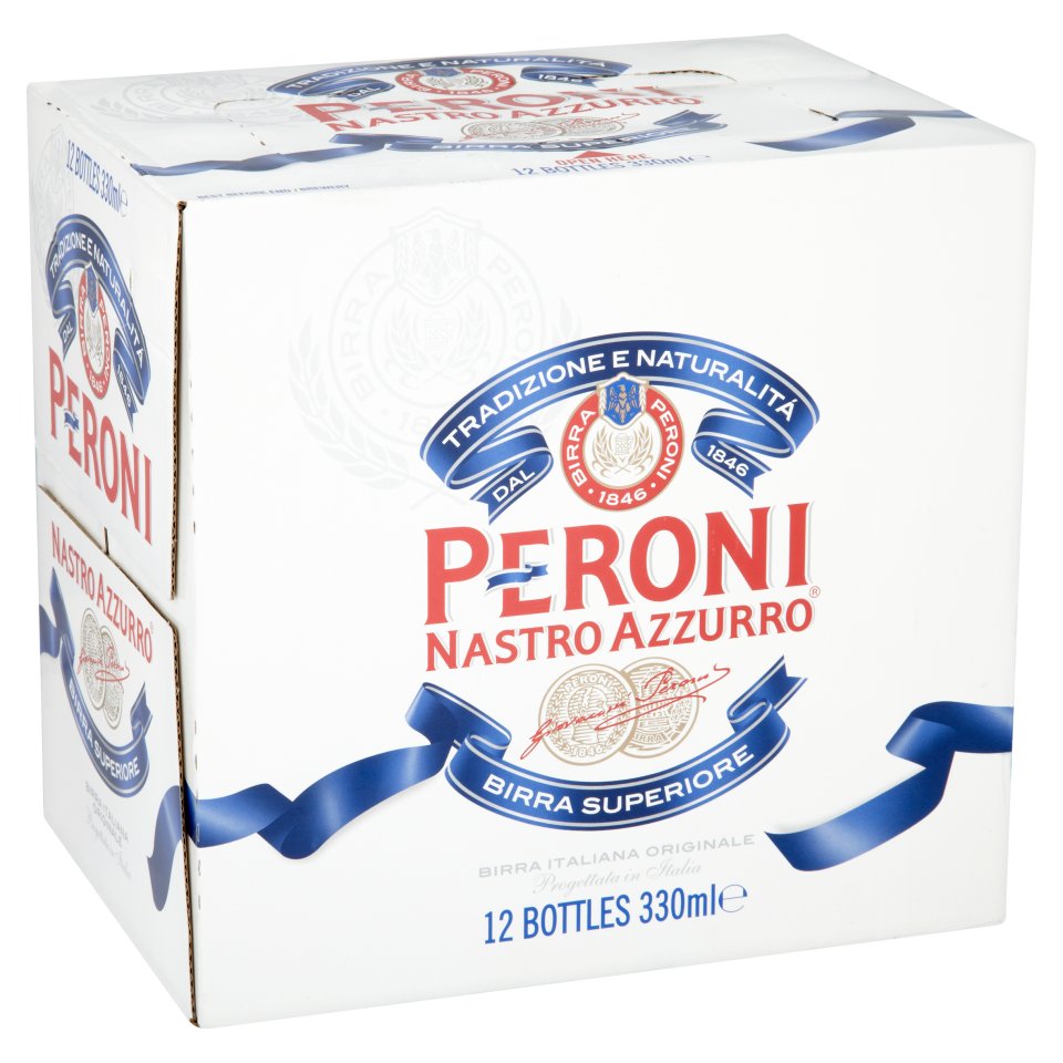 Peroni Bottle Pack 12x330ml - Centra