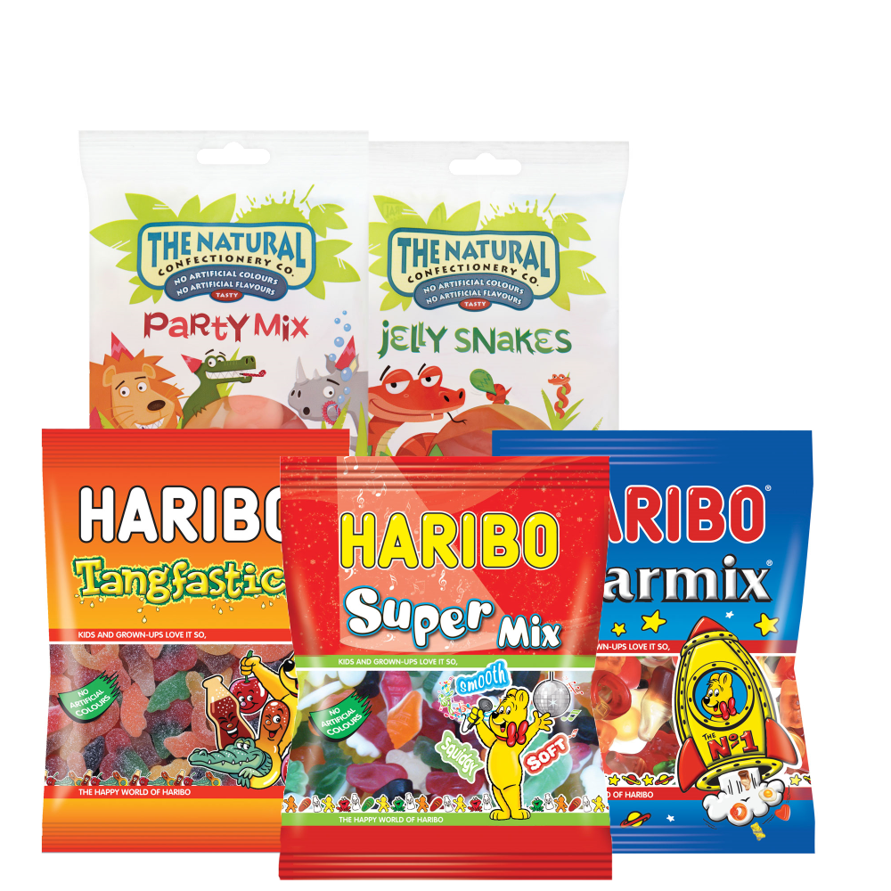 Haribo/The Natural Confectionery Co. Bag Selected Range 130g - 160g ...