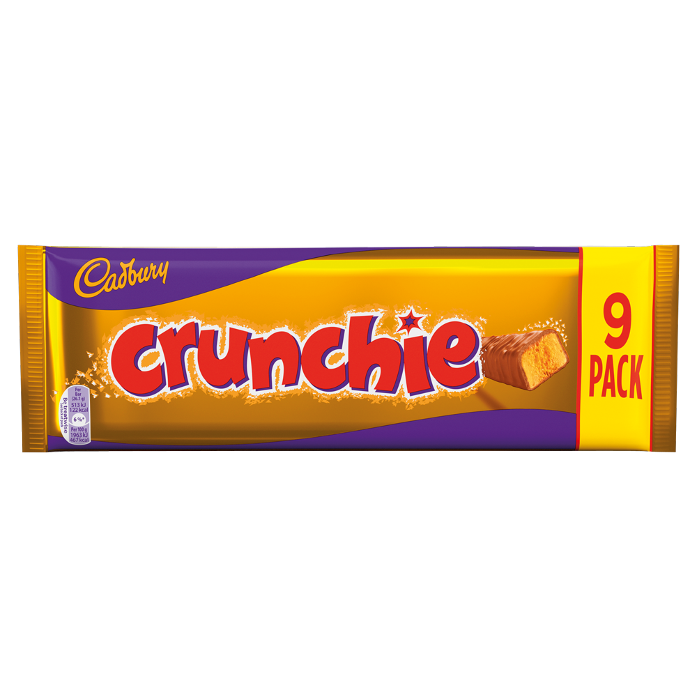 Cadbury Crunchie 9 Pack 235g - Centra