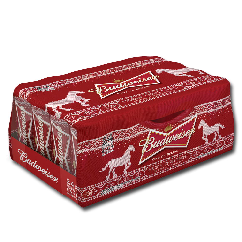 Budweiser Can Pack 24x500ml - Centra