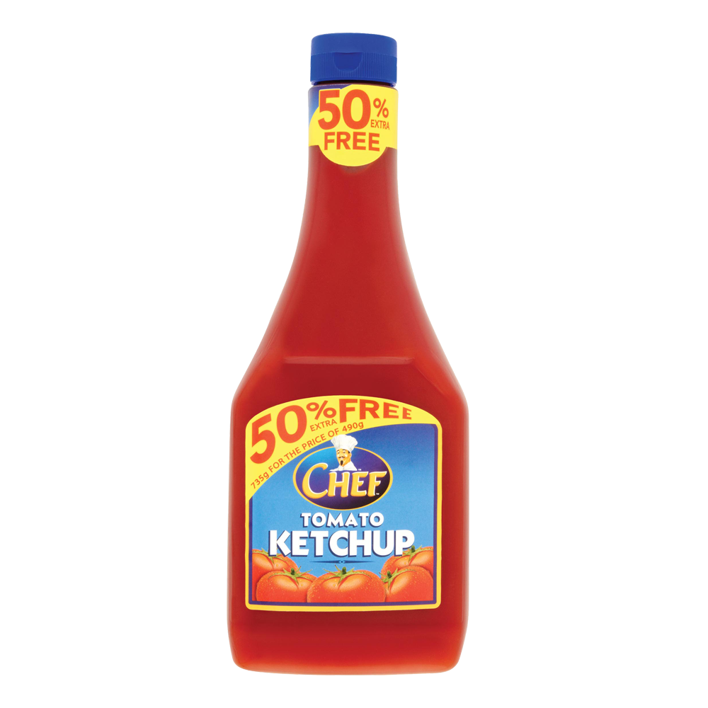 Chef Tomato Ketchup 50% - Centra
