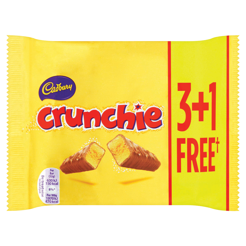 Cadbury Crunchie 3 + 1 Free - Centra