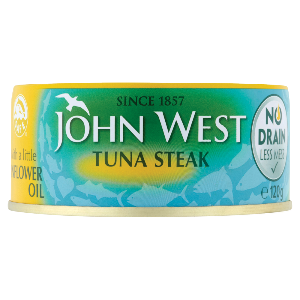 John West No Drain Tuna Steak Sunflower - Centra