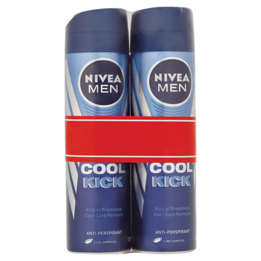 Nivea Men Cool Kick Twin Pack - Centra