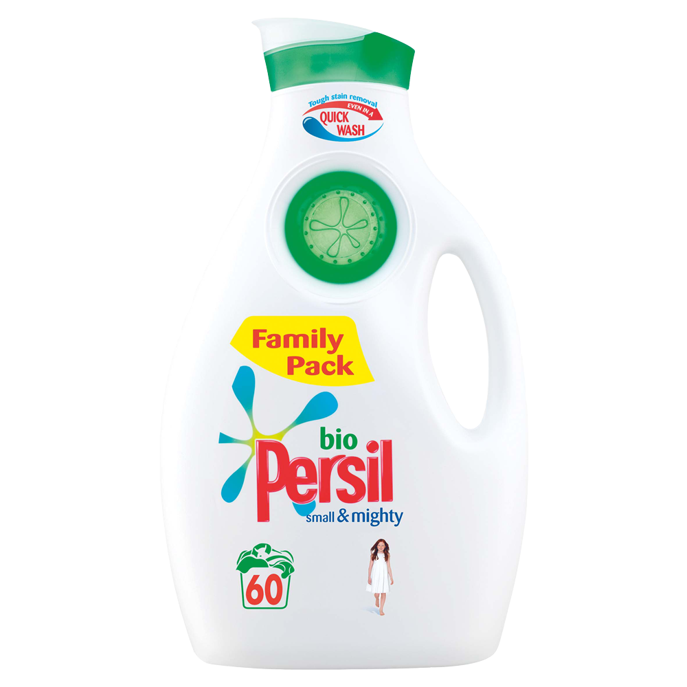 Persil Small & Mighty Laundry Liquid Bio 60 Wash - Centra