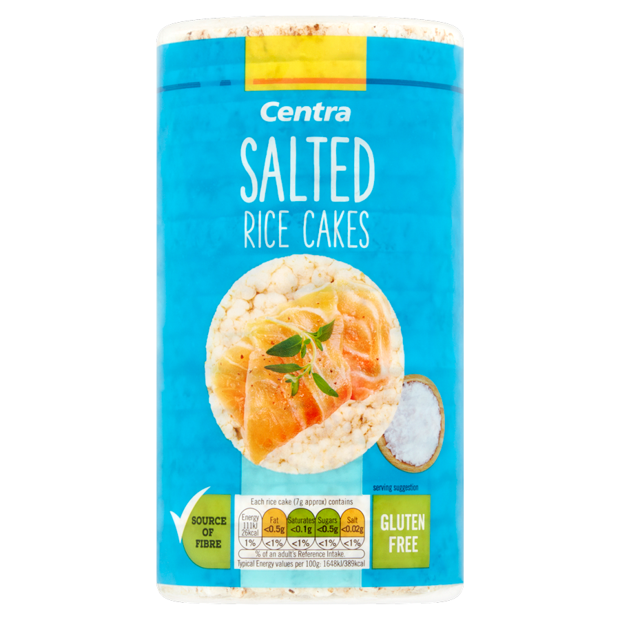 Centra Salted Rice Cakes 100g - Centra