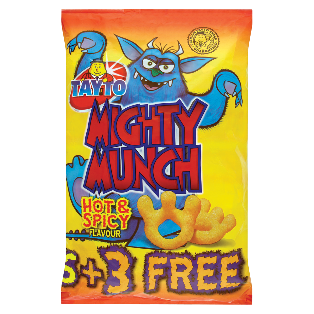 Tayto Mighty Munch 6 + 3 Free Pack 234g - Centra