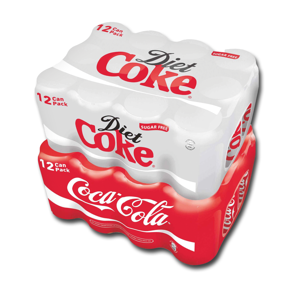 Coca-Cola/ Diet Coke Can Pack 12x330ml - Centra
