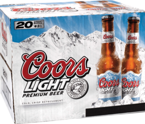 Coors Light Bottle Pack 20 x 330ml Deal at Centra, Offer