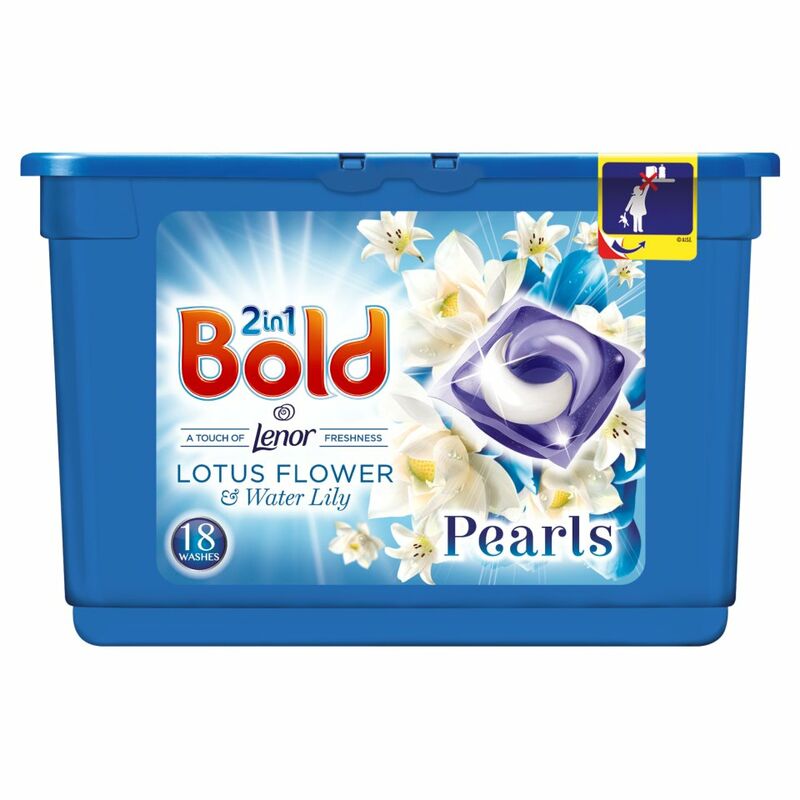 Bold 2 In 1 Pods White Lily 18 Wash - Centra