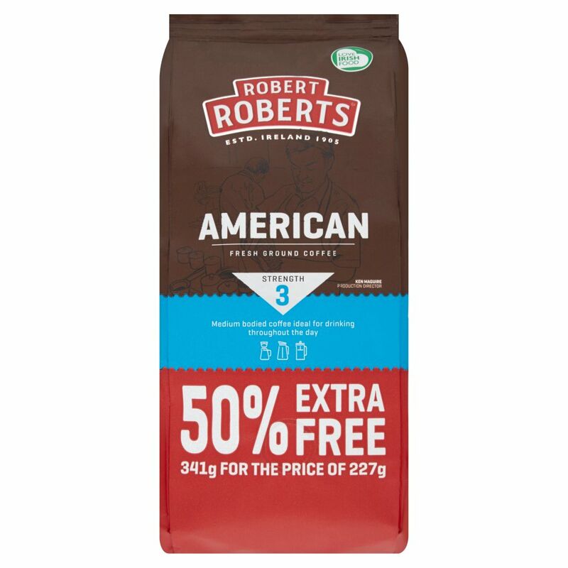 Robert Roberts Ground Coffee American 227g - Centra