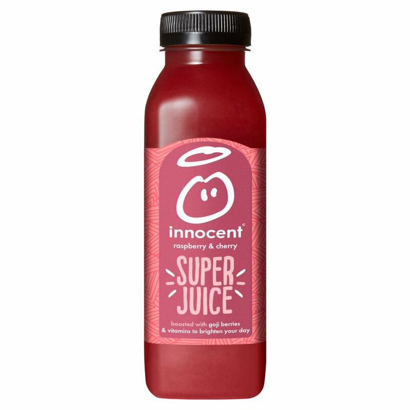Innocent Raspberry & Cherry Super Juice 360ml - Centra