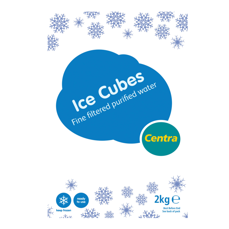 Centra Ice Cubes Bag 2kg - Centra